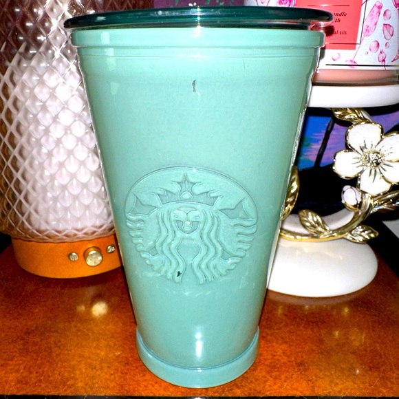 Starbucks | Dining | Preowned Starbucks Frosted Mint Green Recycled ...